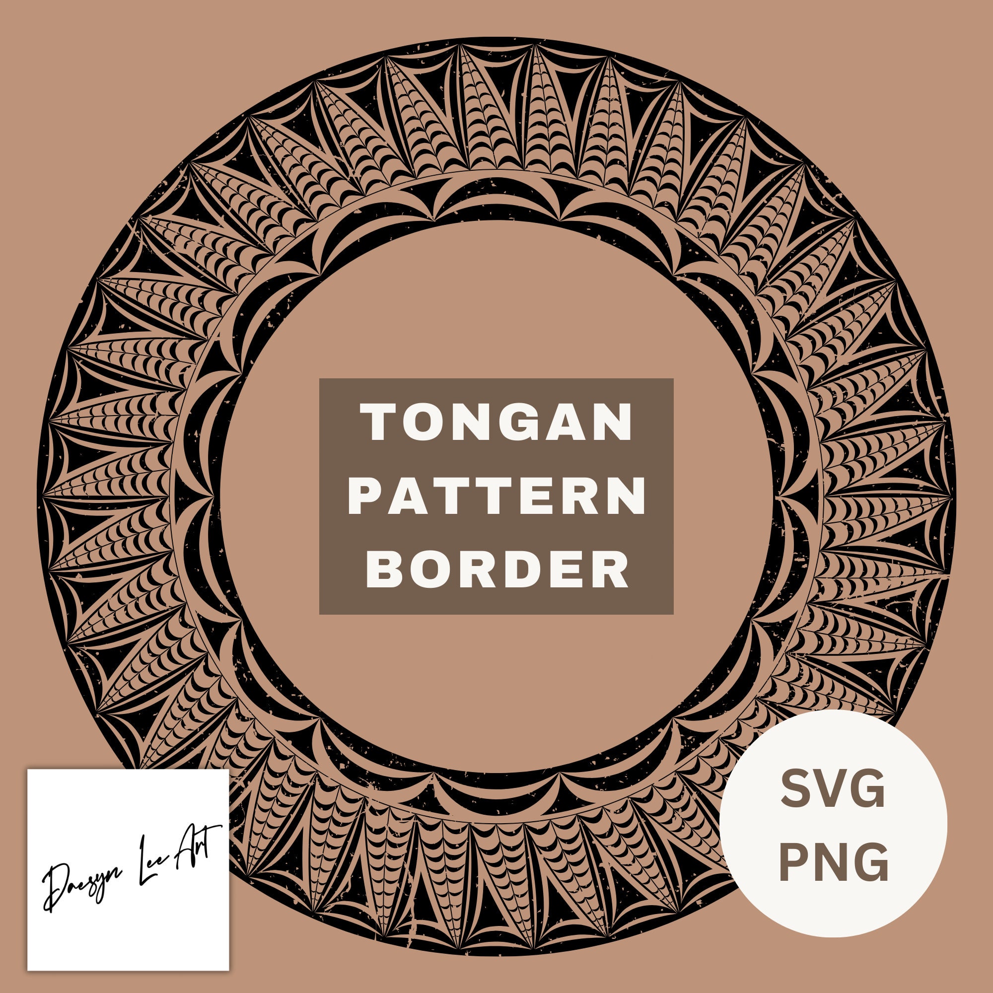 Tongan Border 50cm instant Digital Download - Etsy