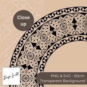 Niue Pattern Border SVG/PNG *digital Downloads Only* - Etsy