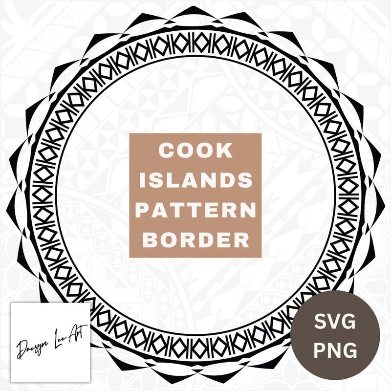Cook Island Pattern - Etsy New Zealand
