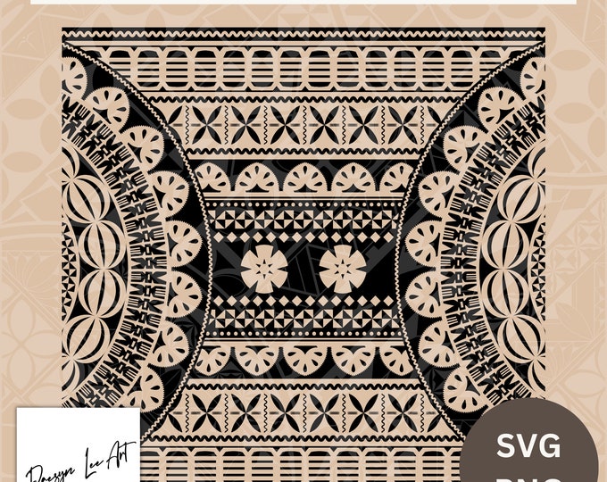 Fijian Square Pattern - PNG/SVG Files *instant Digital Download* - Etsy UK