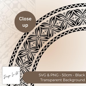 Samoan Pattern Border *instant Digital Download* SVG/PNG - Etsy