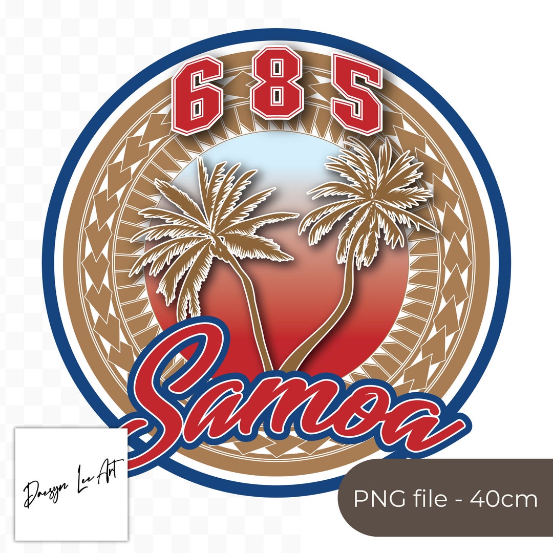 Samoa 685 digital File Only - Etsy New Zealand