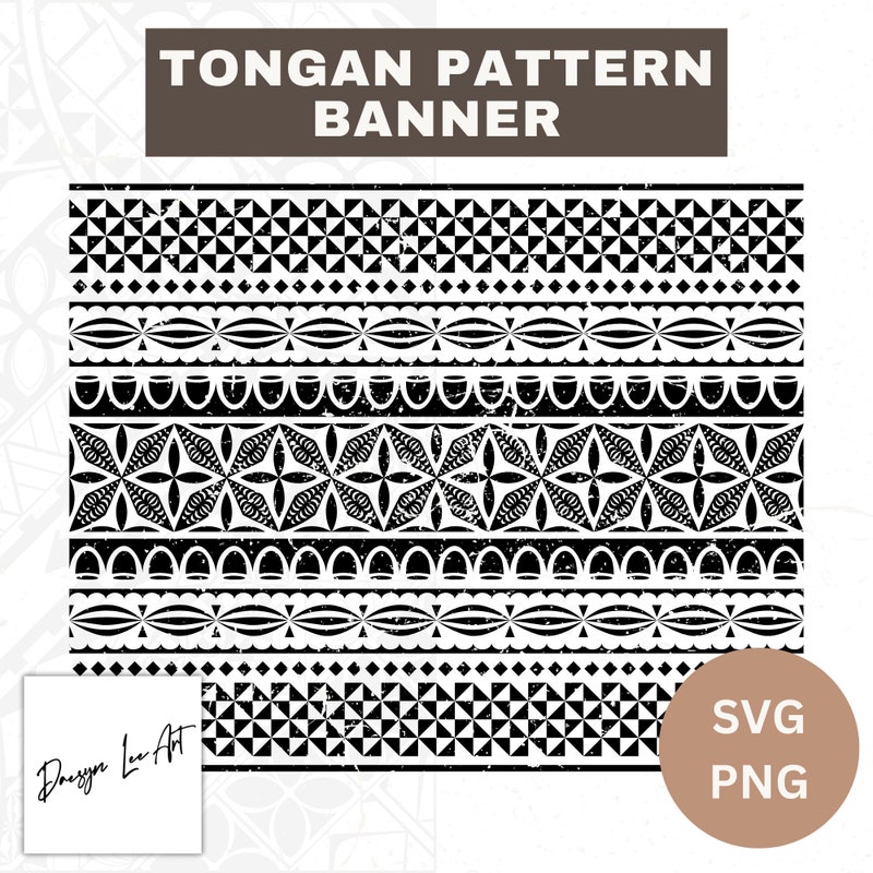 Tongan Pattern - Etsy New Zealand