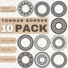 Polynesian Pattern Fale Set (solid & Outline) *instant Digital Download ...
