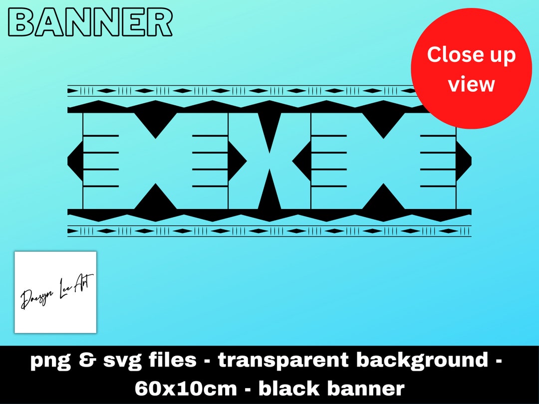 Polynesian Banner digital Files Only - Etsy