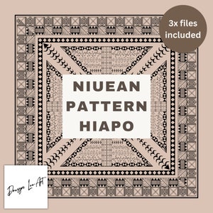 Niue Hiapo/pattern/banner digital Downloads Only - Etsy