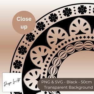 Fijian Pattern Border - PNG/SVG Files *instant Digital Download* - Etsy