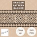 Samoan Pattern Banner *digital Download Only* SVG/PNG - Etsy