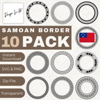 Tongan Polynesian Ngatu Kupesi Tribal Digital Design - Instant Download ...
