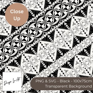 Tongan Pattern Banner 100x75cm Svg-pngdigital File Only - Etsy