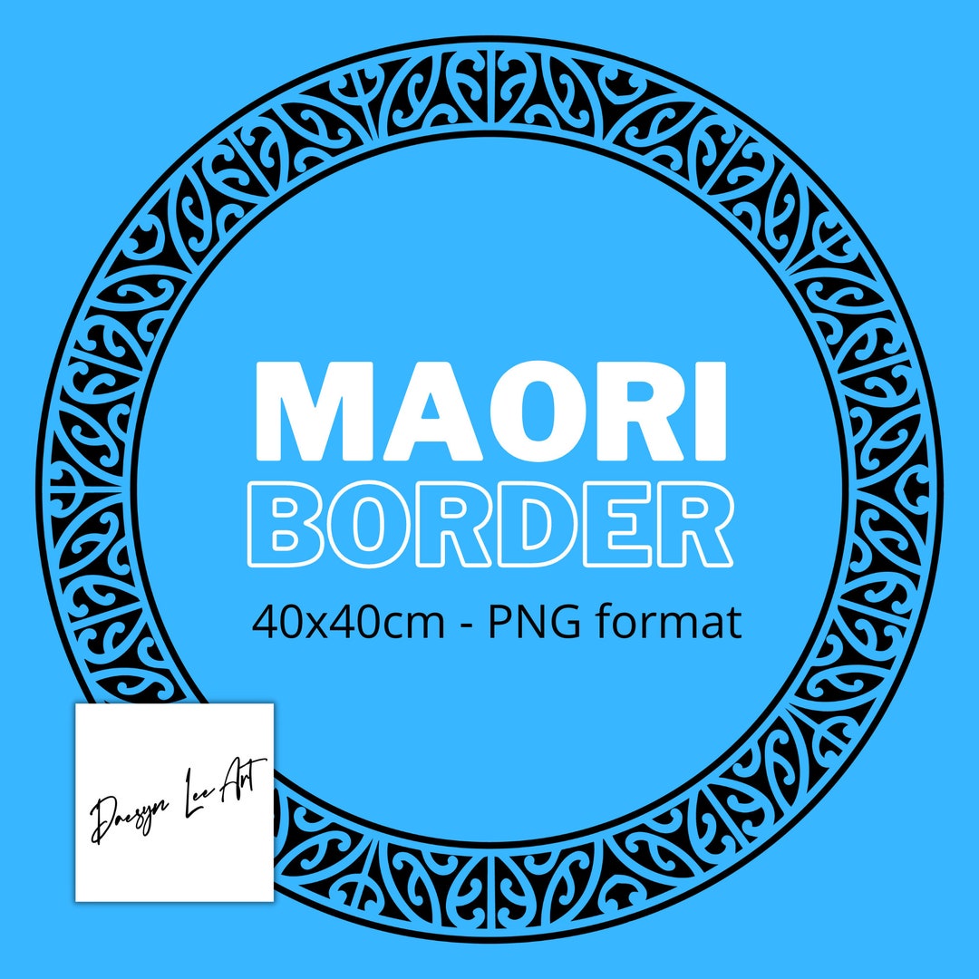 Maori - New Zealand Pattern Border*digital File Only* - Etsy