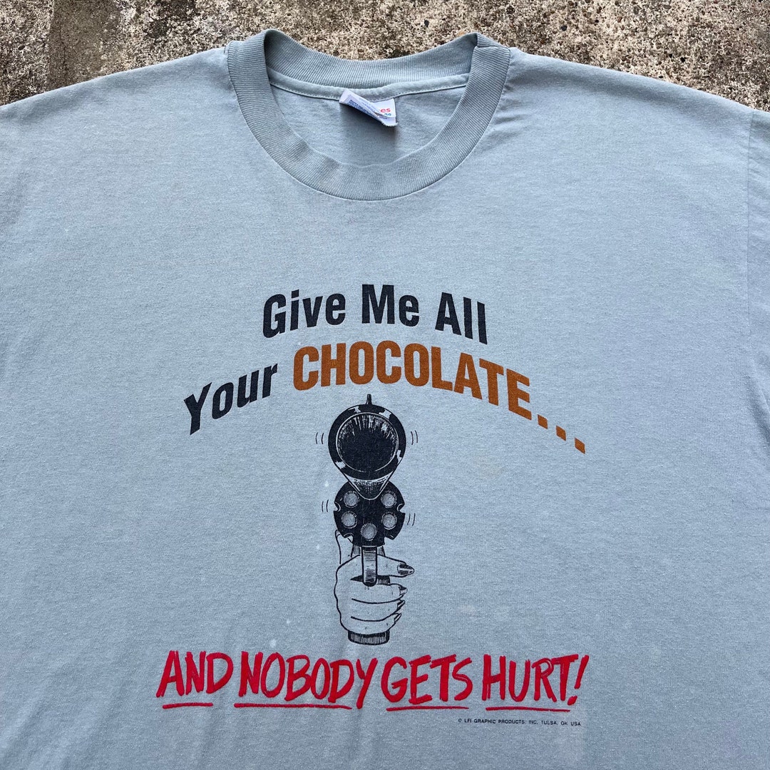 90’s Revolver Chocolate Joke T-shirt - Etsy