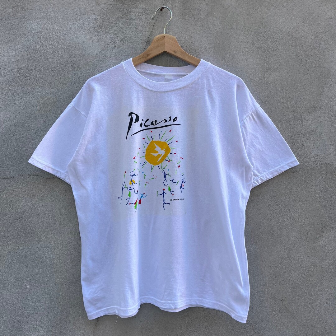 91’ Pablo Picasso Art T-shirt - Etsy