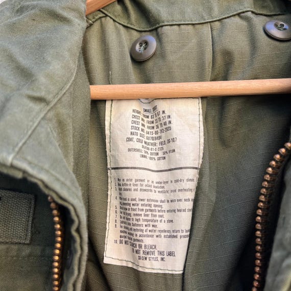 80's US Military M65 Field Jacket - Gem