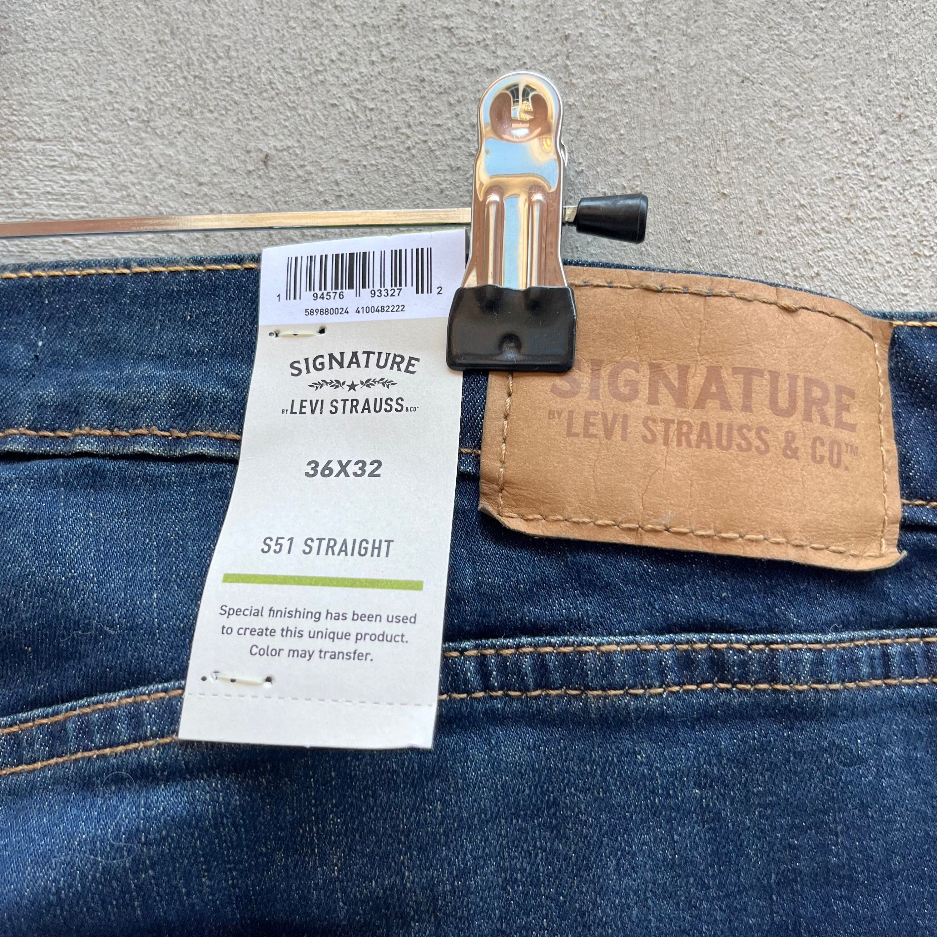 Levis Signature S51 Straight Jeans - Etsy