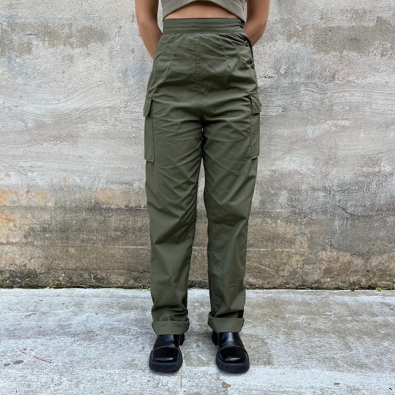 78’ US Military Women’s Utility Cargo OG-107 Pants (NOS) - Etsy