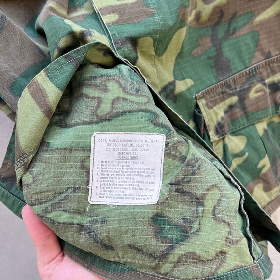 60's USMC ERDL Camo Slant Pocket Jungle Jacket - Gem