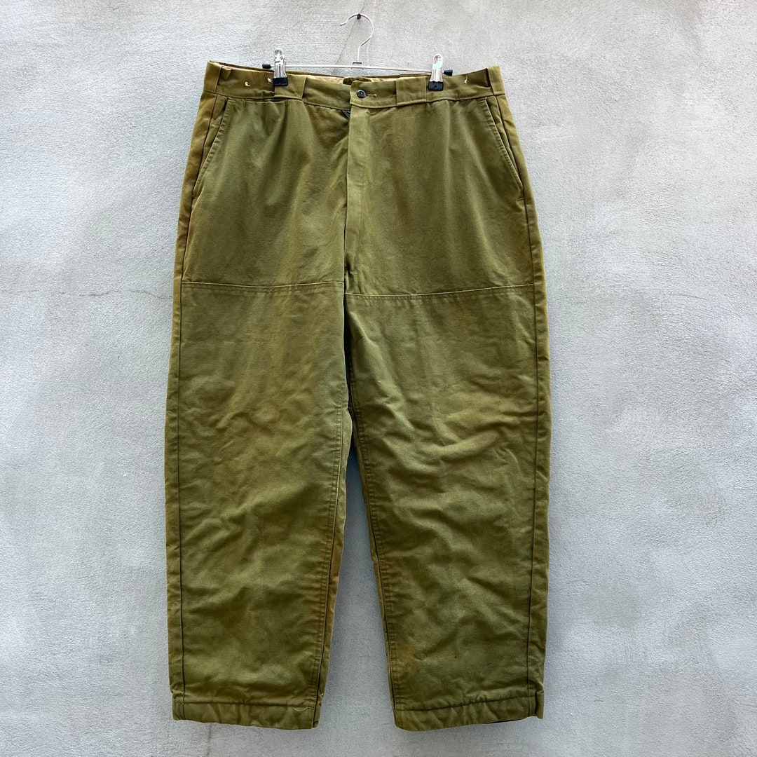 50s Bullseye Bill Duck Canvas Hunting Pants - Etsy