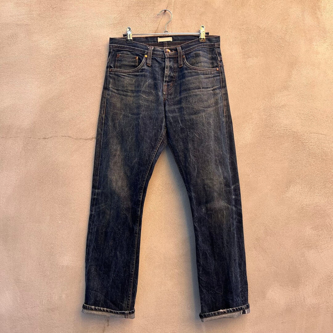 Selvedge Vintage Style Denim Jeans - Etsy