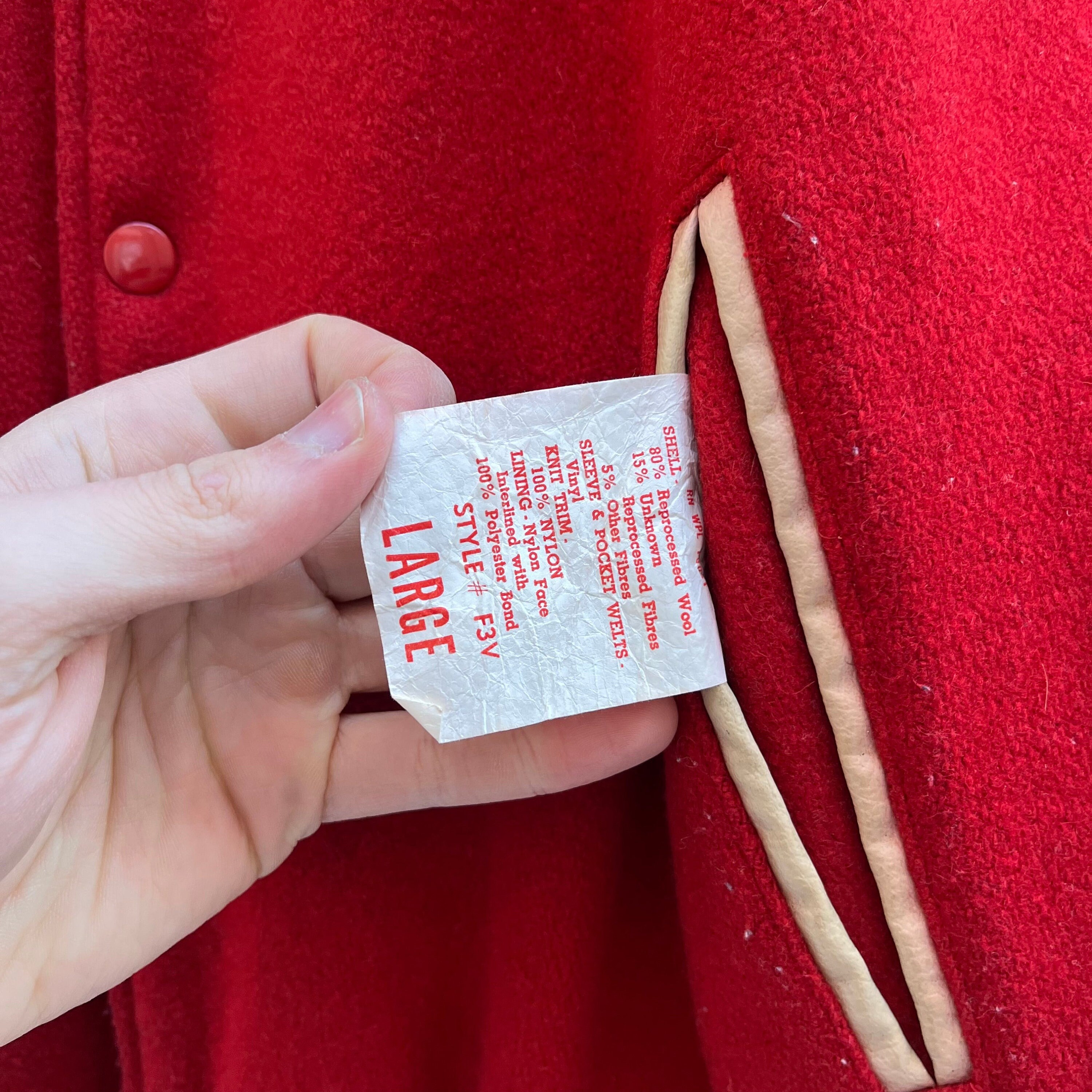 70's Wool Champion Letterman Jacket - Etsy