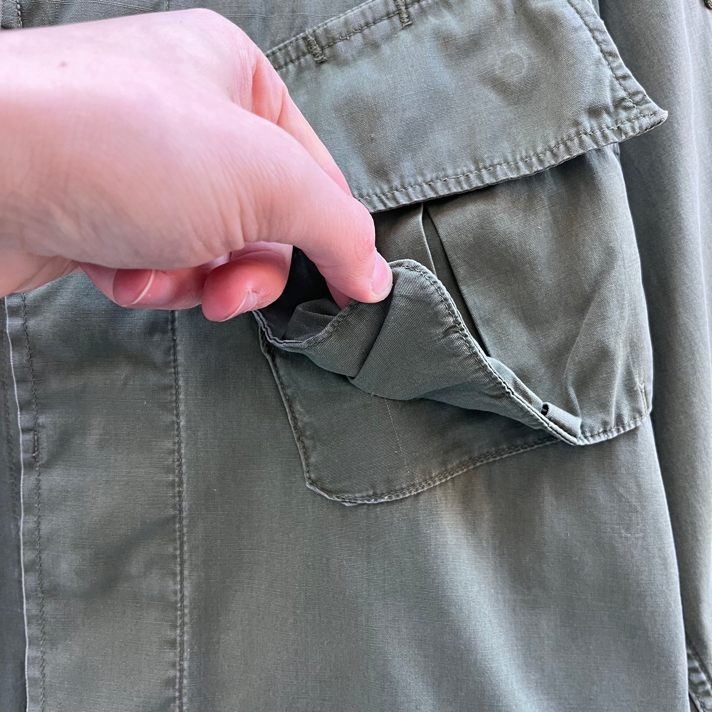 60s US Army Military Slant Pocket Jungle Jacket - Etsy