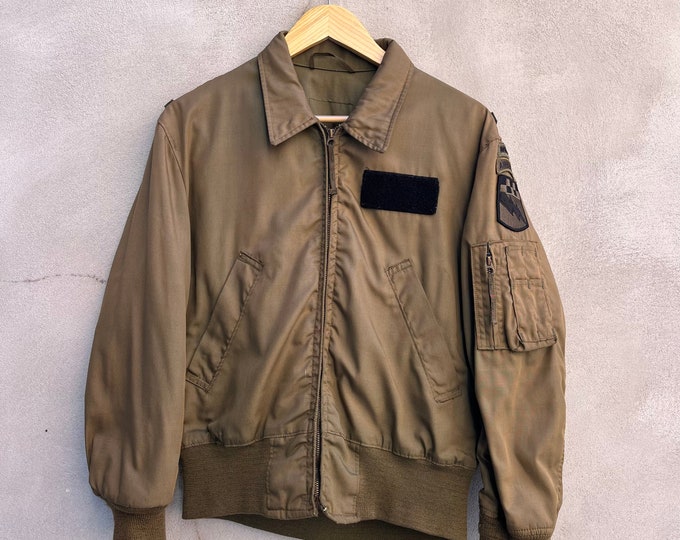 80s US Military Tanker Jacket - Etsy
