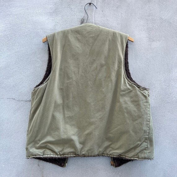 1940s WWII USMC Alpaca Lined Tanker Vest - Gem