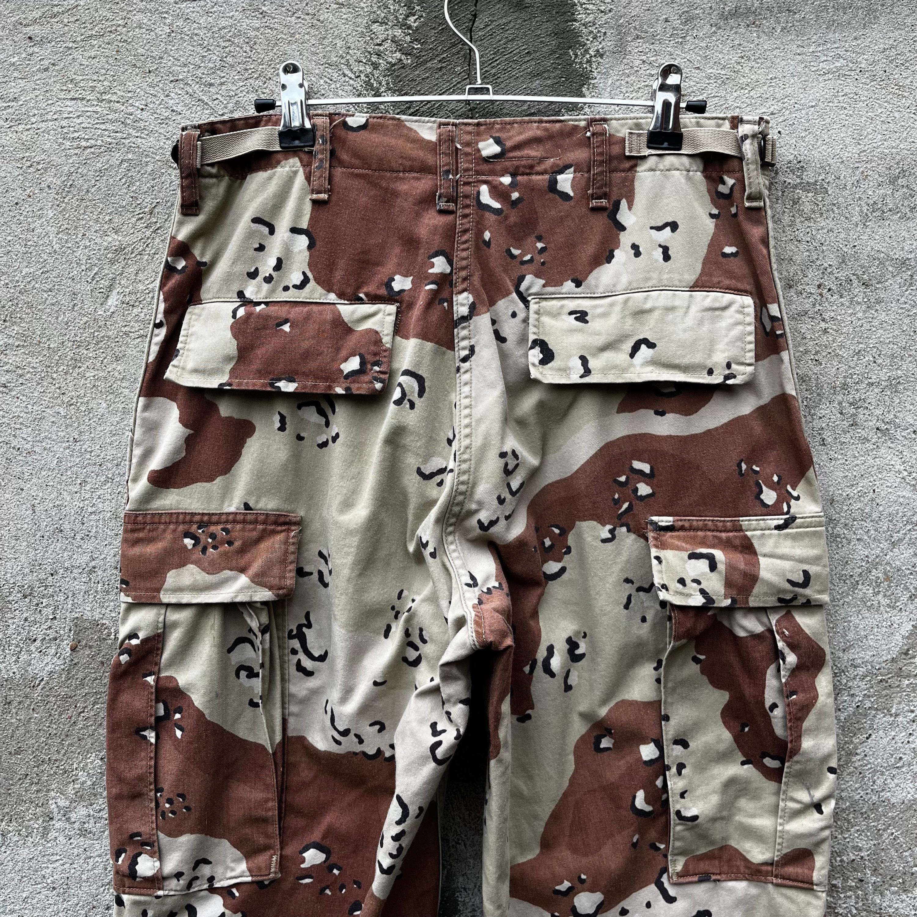 90' US Military Desert Chocolate Chip Cargo Pants - Etsy