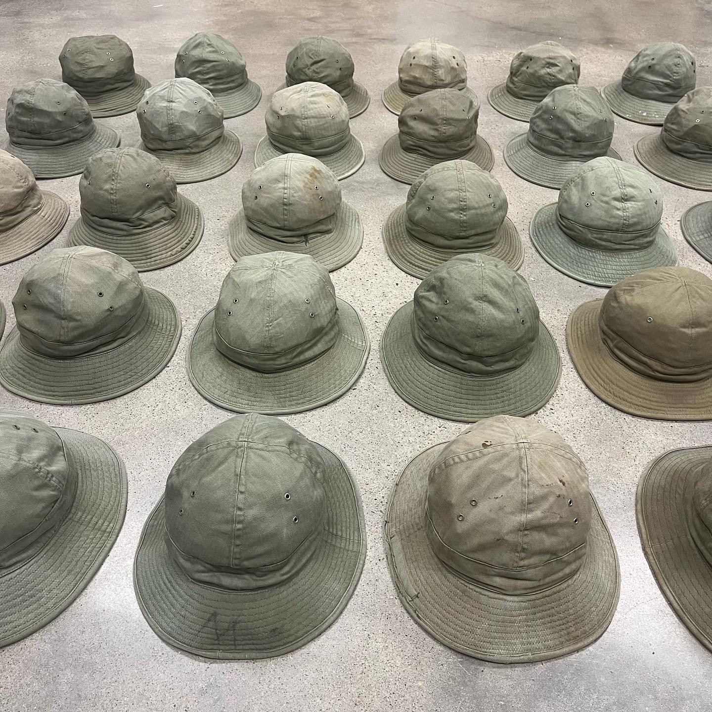 40’s WWII Military HBT Daisy Mae Bucket Hat - Etsy