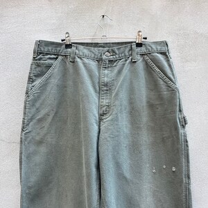 Carhartt Olive Green Work-pants - Etsy