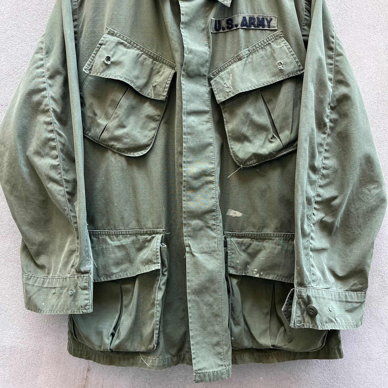 68 Military Slant Pocket Jacket - Etsy
