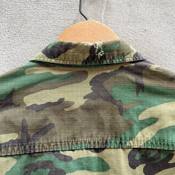 80's USMC Military Rip Stop Field Jacket - Gem