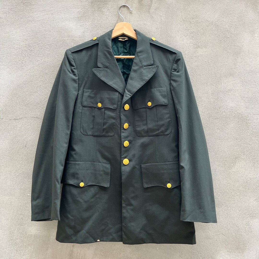 67’ Military Officer Dress Coat - Etsy