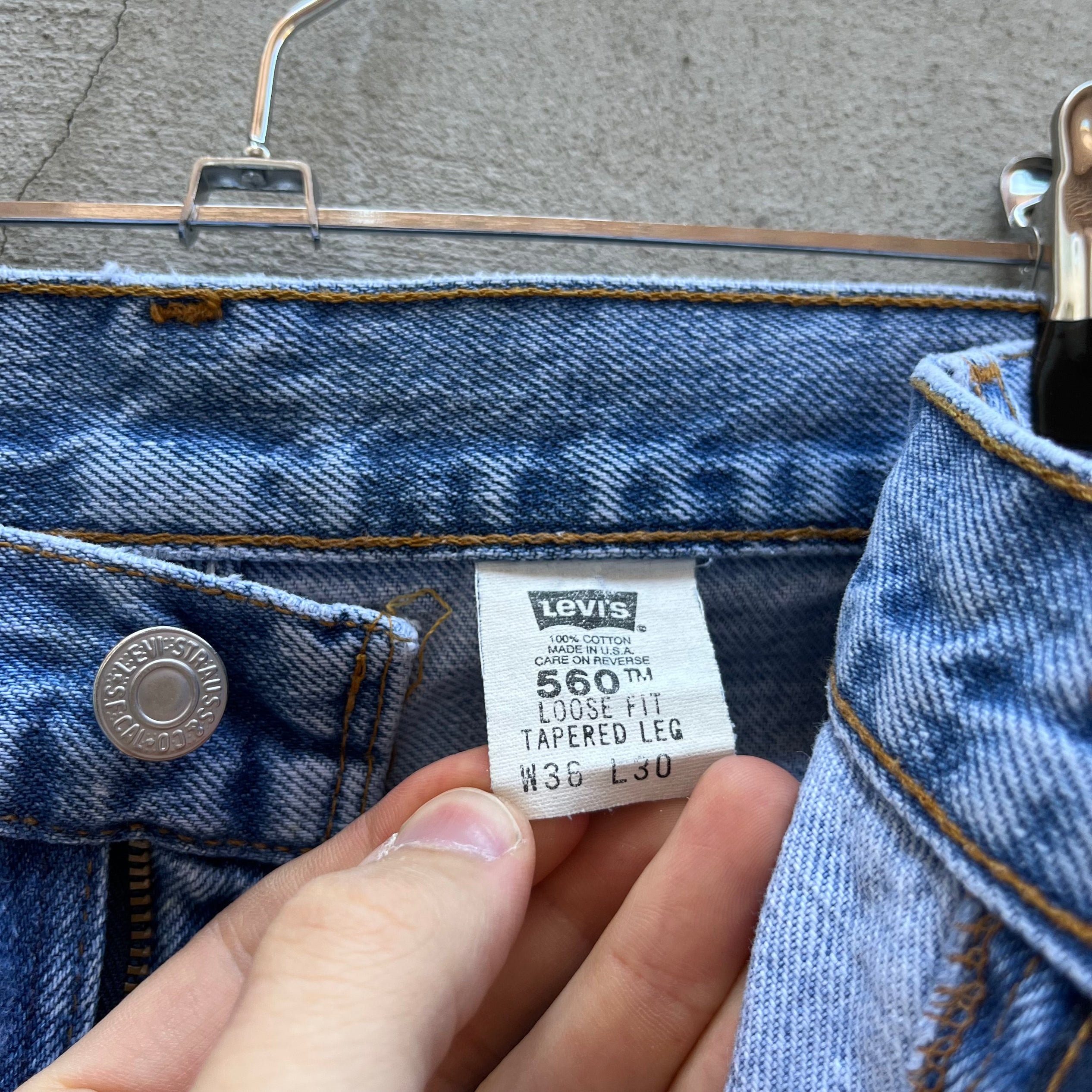 90’s Levi’s 560 Jeans - Etsy