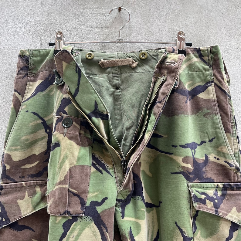 60’s British Military DPM Camouflage Cargo Pants - Etsy
