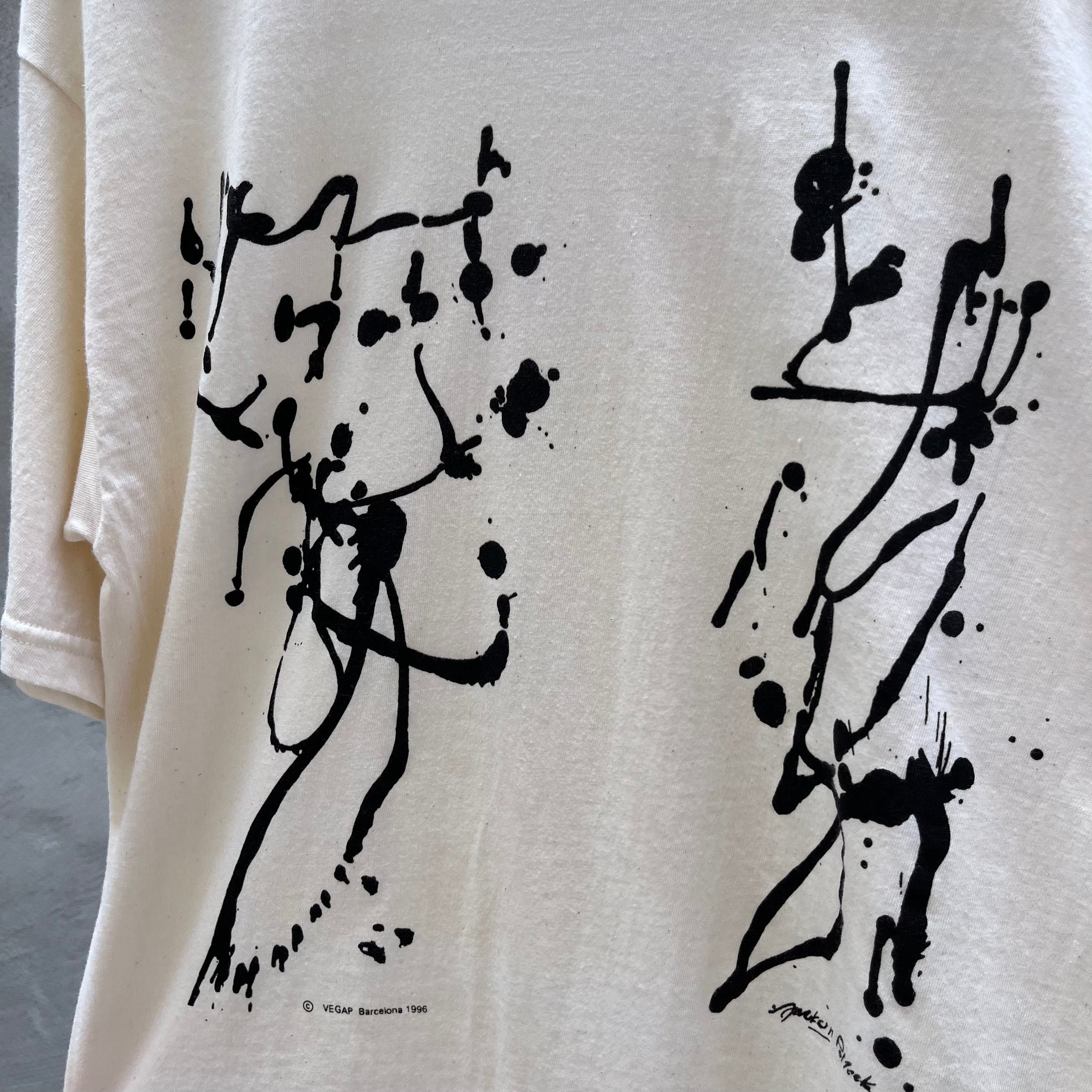 96’ Jackson Pollock Art T-shirt - Etsy
