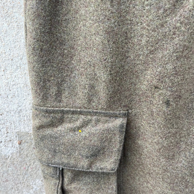60's German Military Wool Cargo Field Pants - Etsy