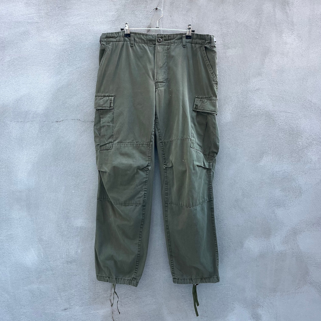 80s Military Rip-stop Utility Cargo Pants - Etsy