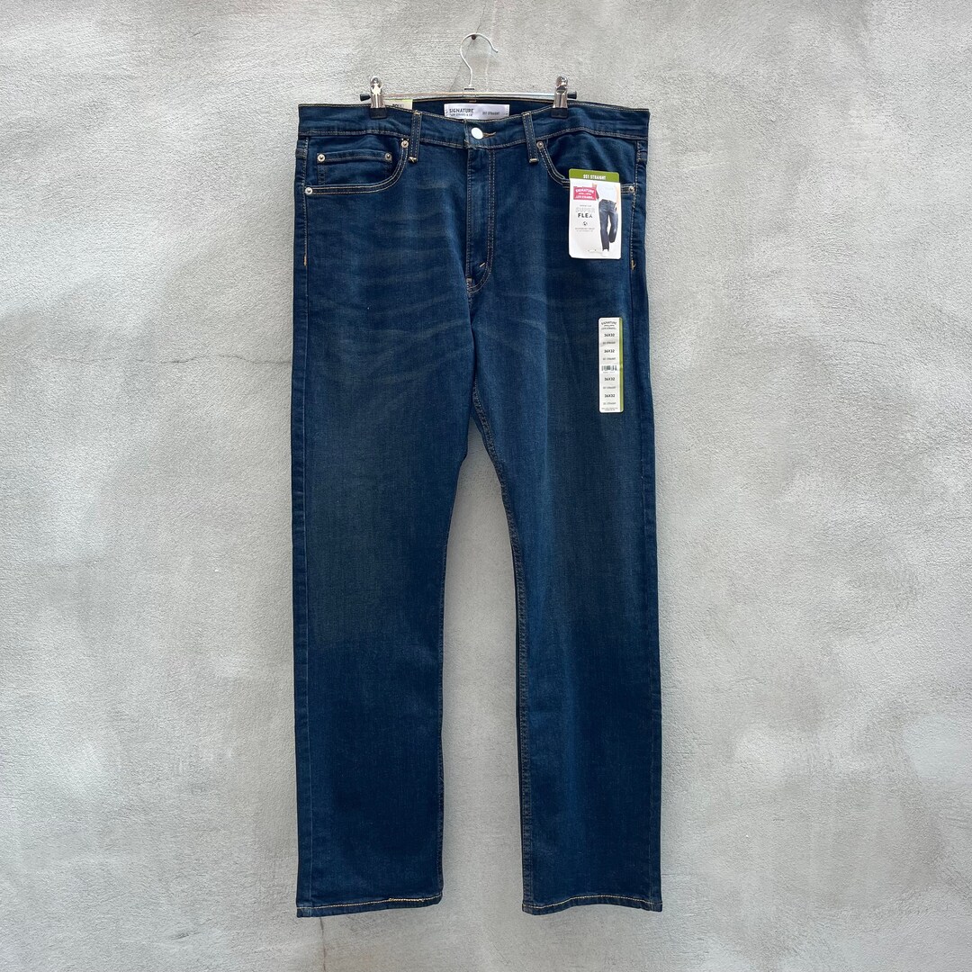 Levis Signature S51 Straight Jeans - Etsy
