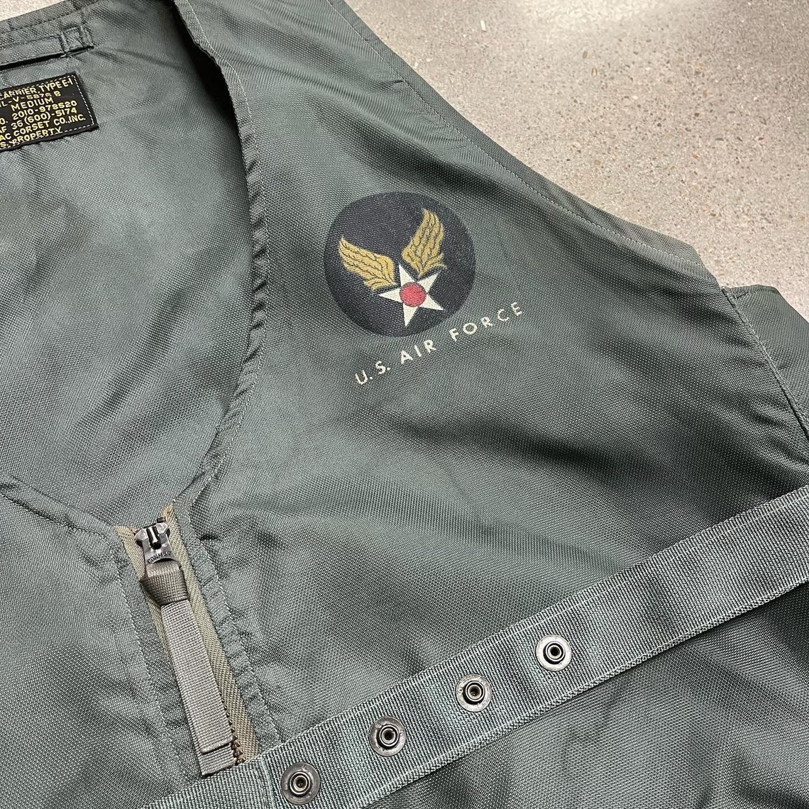 50s USAF E-1 Radio Carrier Vest - Etsy