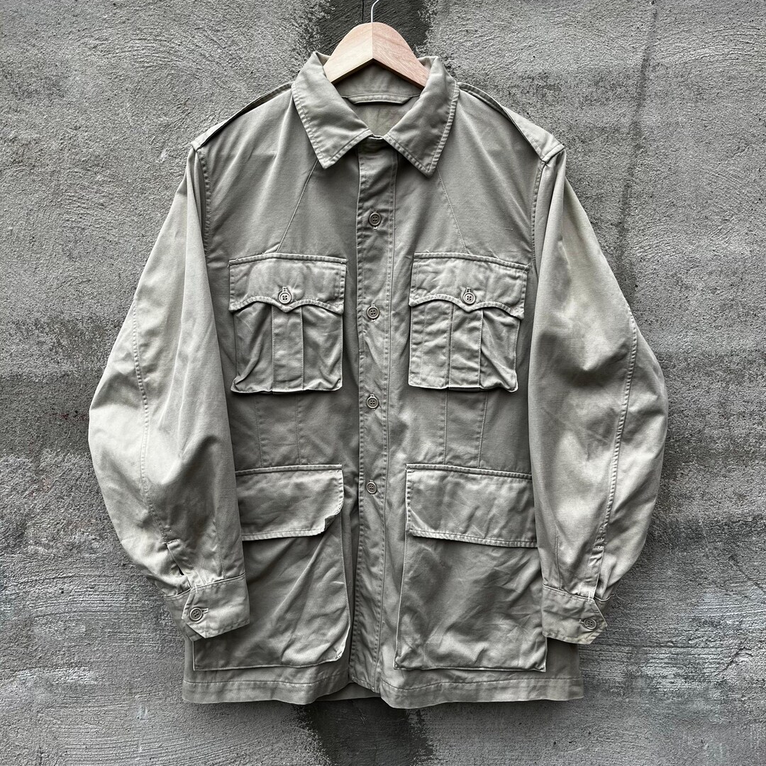 50's USAF Tan Tropical Jacket - Etsy