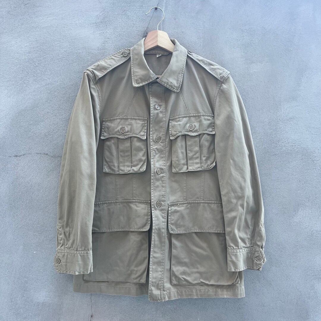 50s USAF Military Tan Tropical Bush Jacket - Etsy