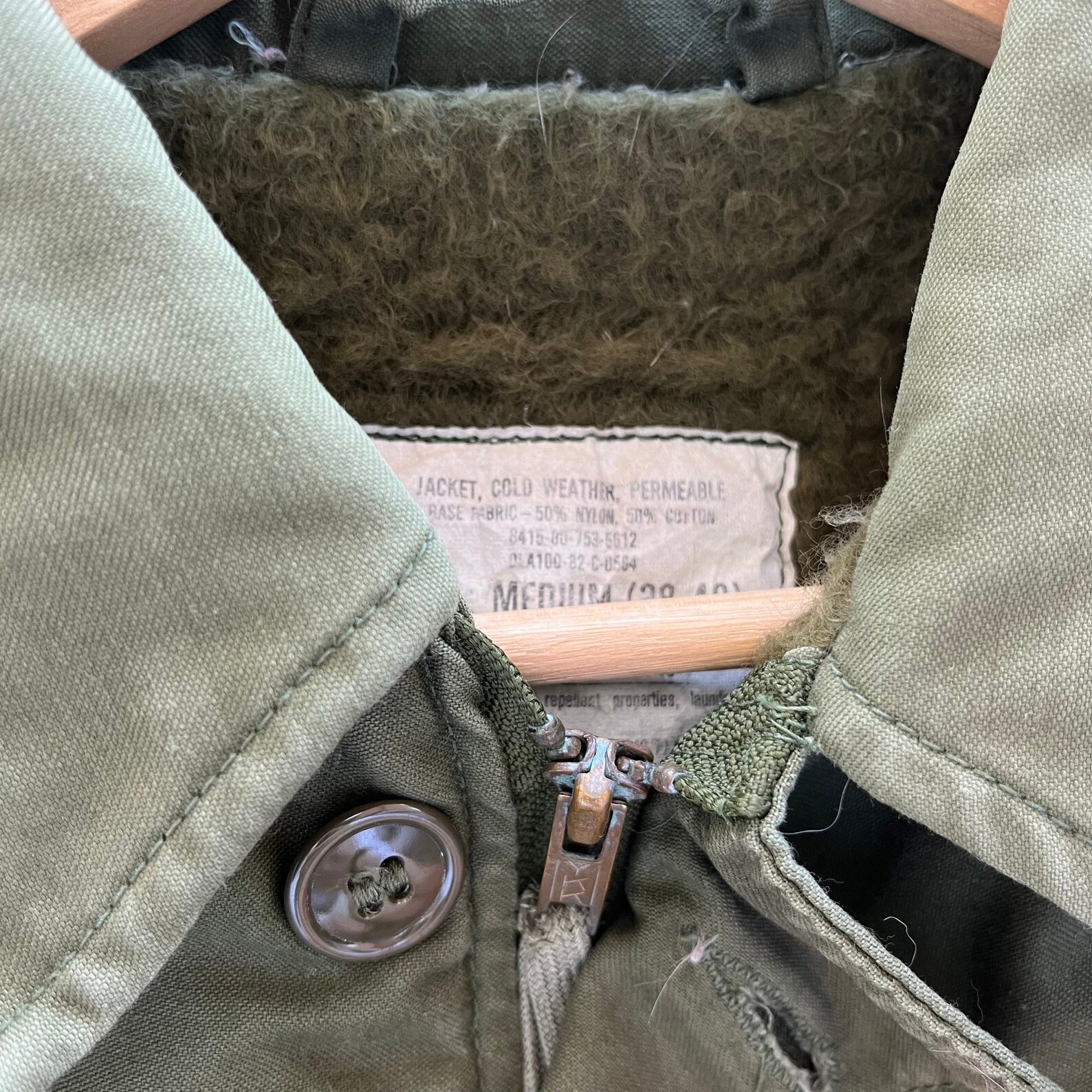 80s USN Military Stenciled Deck Jacket - Etsy