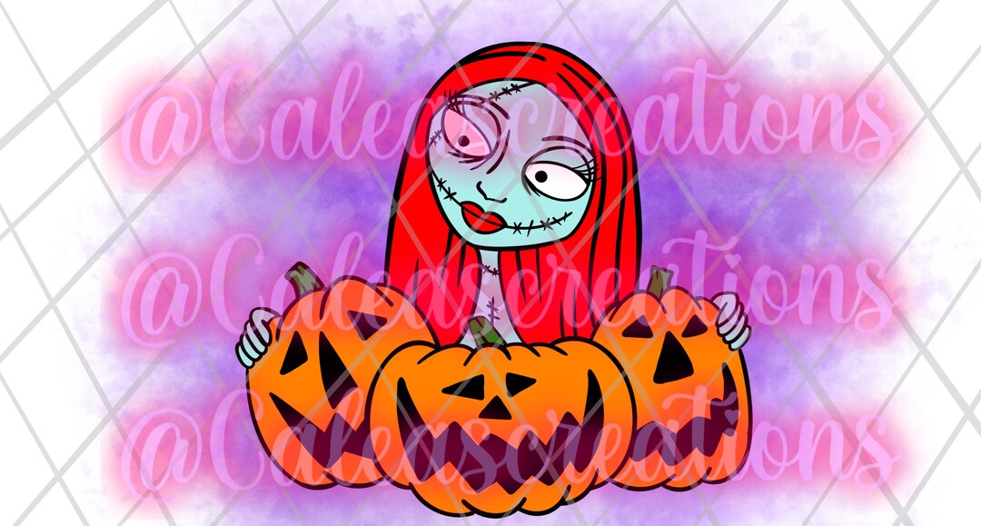 Sally PNG Nightmare Before Christmas PNG 16 Oz Glass Can - Etsy