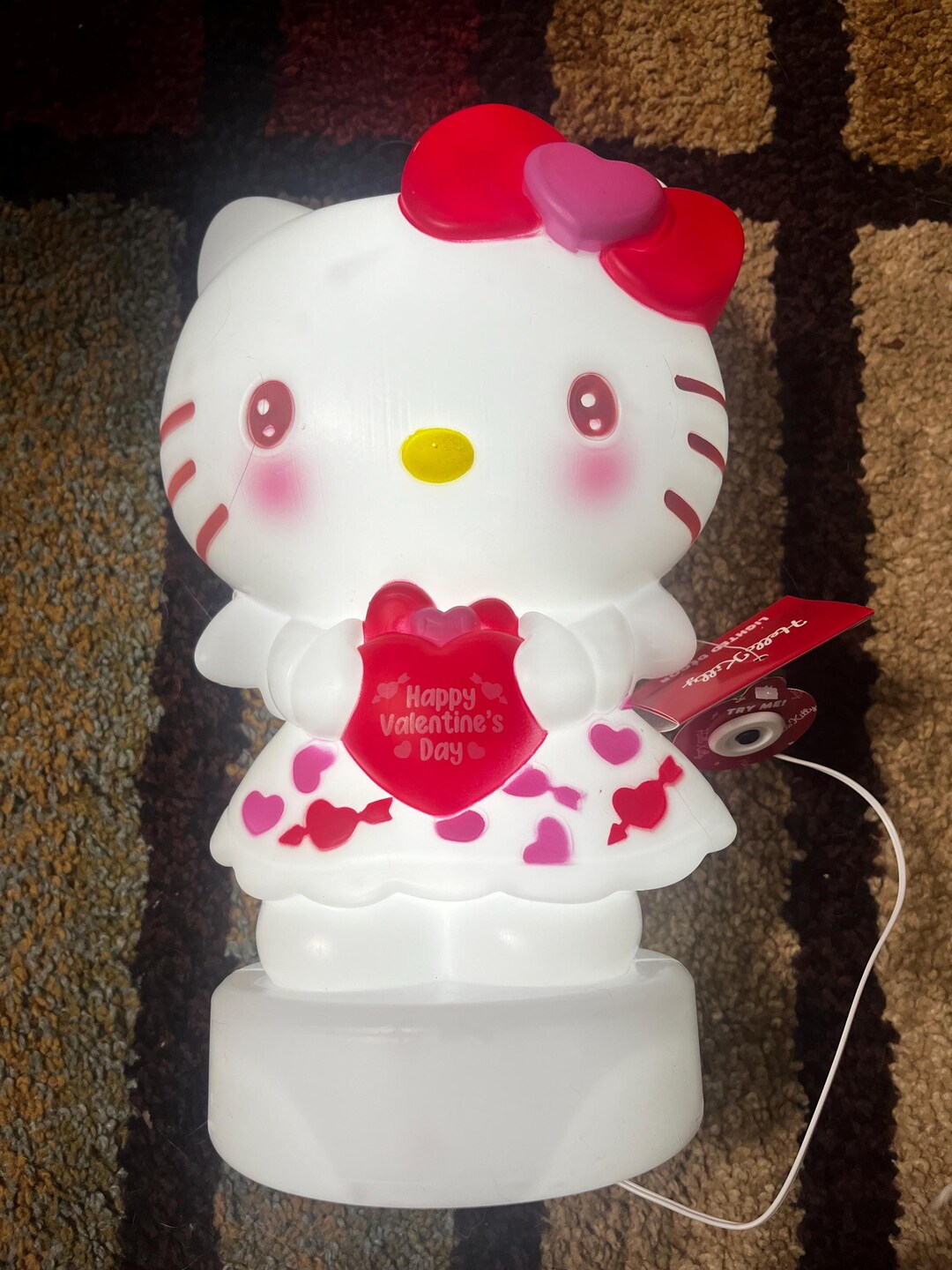 Hello Kitty Lighted Blow Mold Valentines Day Decor These Go Fast - Etsy