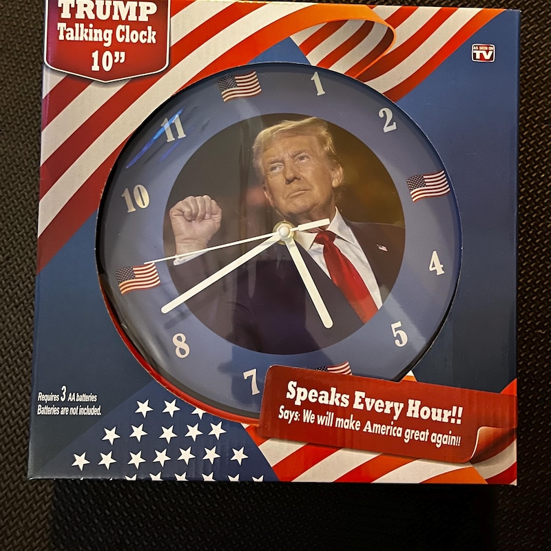 Donald Trump Clock - Etsy
