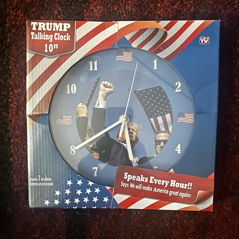 Trump Wall Clocks - Etsy