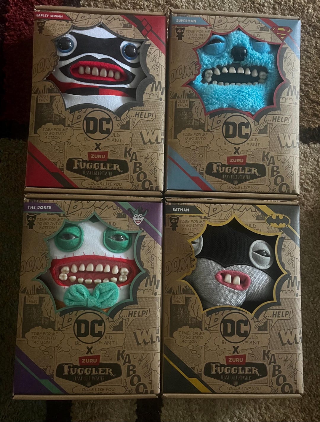 Dc Comics Fugglers Full Set Brandnew Factory Sealed - Etsy