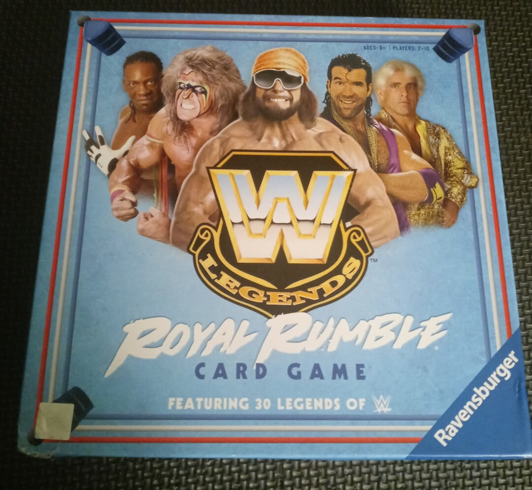 Wwf Legends Royal Rumble Card Game by Ravensburger Sealed Ships Fast - Etsy