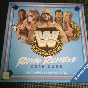 Wwf Legends Royal Rumble Card Game by Ravensburger Sealed Ships Fast - Etsy